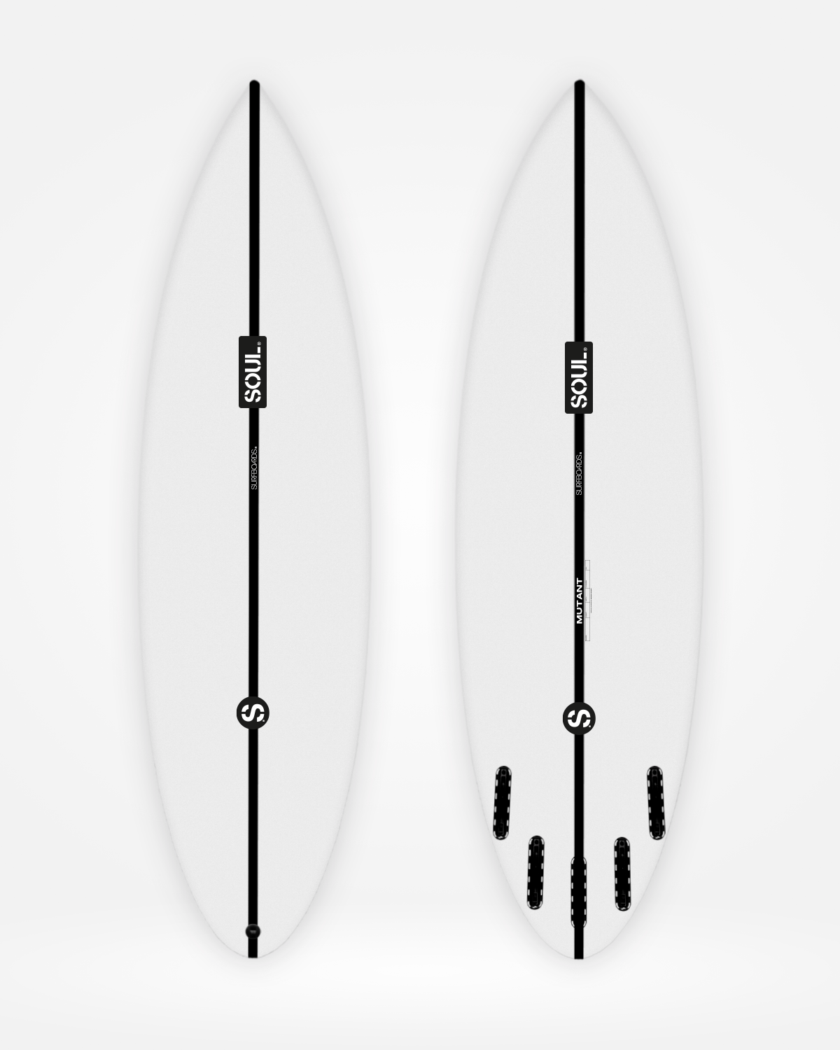 Soul Surfboards Mutant - Tabla de Alto Rendimiento, Velocidad y Agilidad